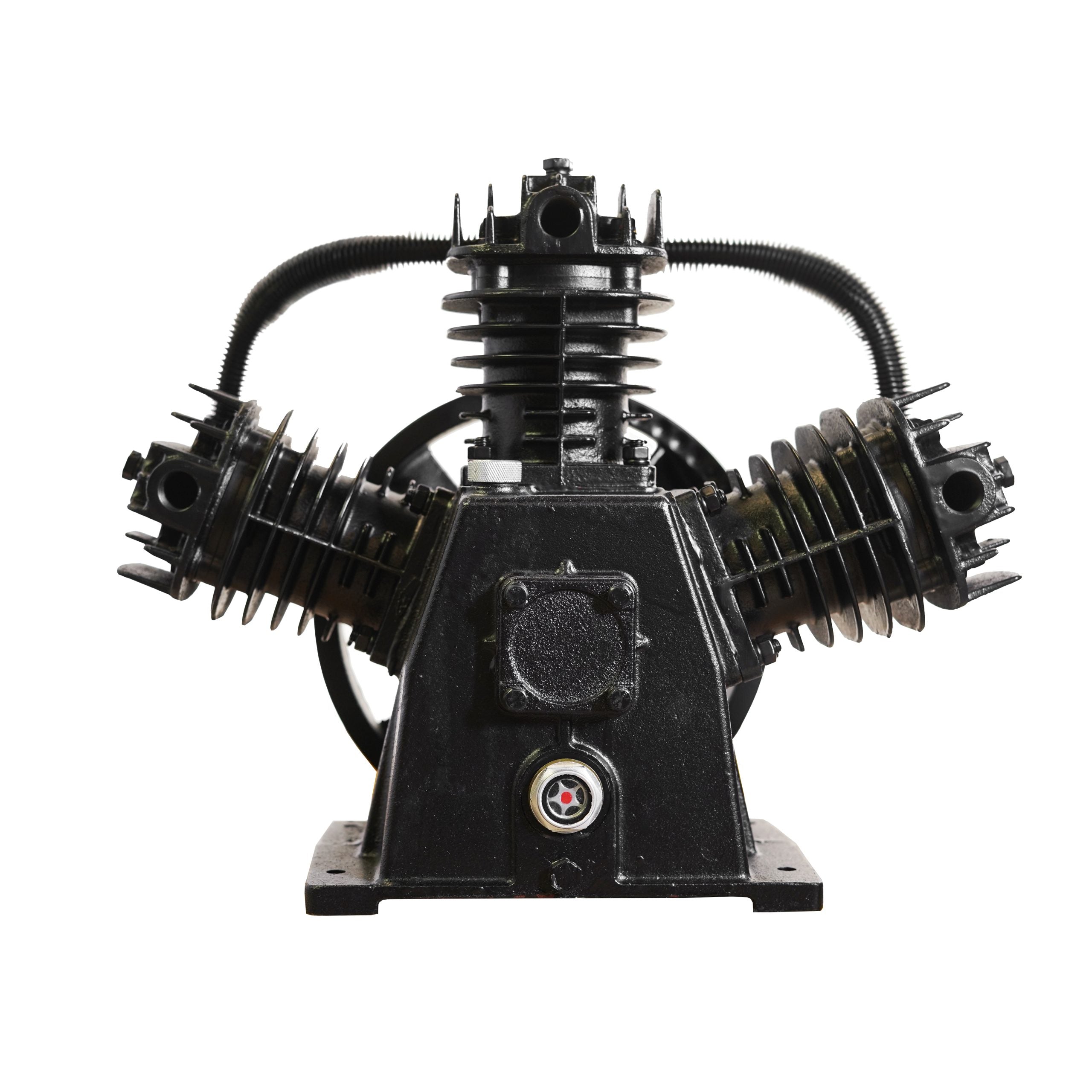 EMAX 5HP 18CFM Displacement Single Stage Reciprocating Splash Lube Bar ...