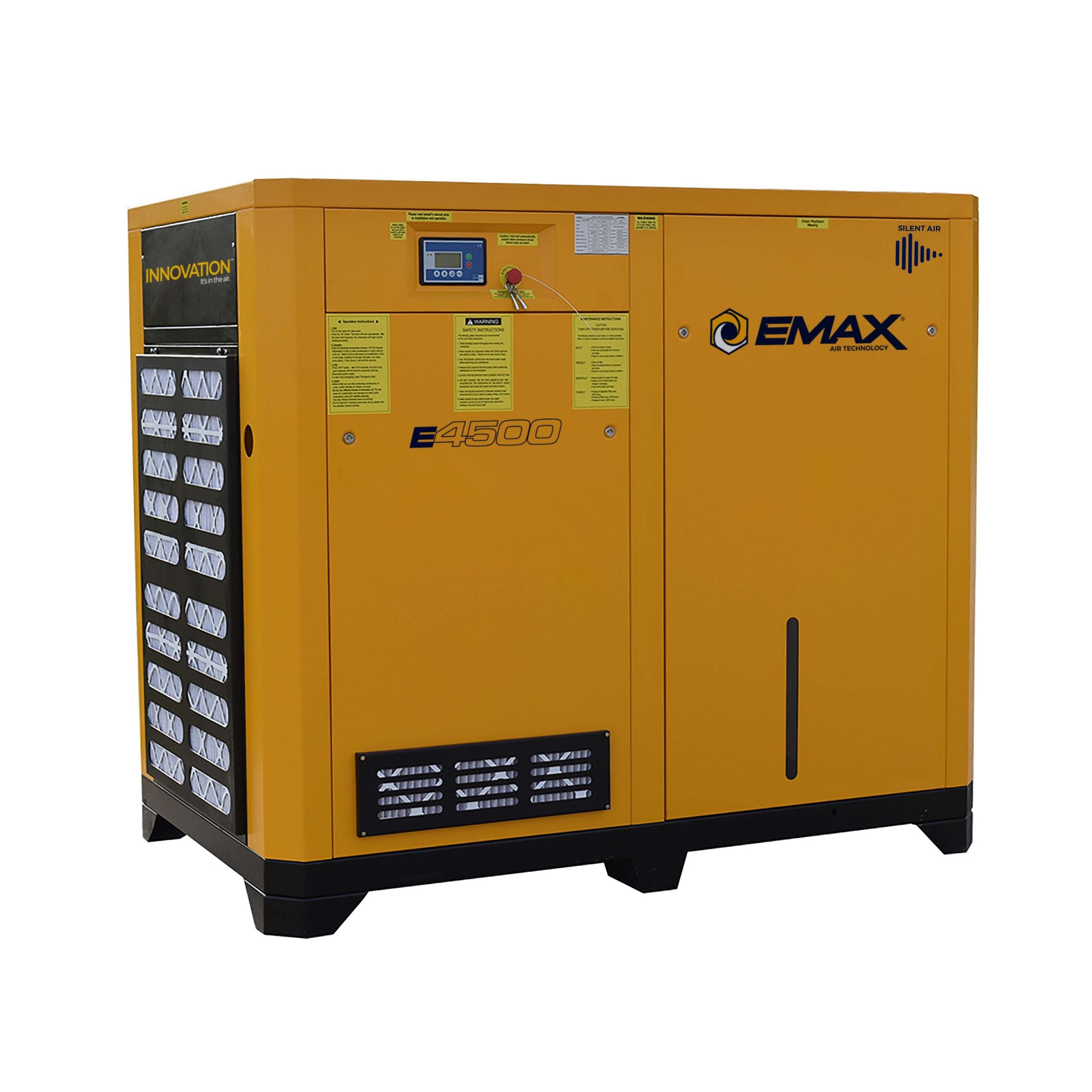 EMAX 75HP 3PH 460V 353CFM Energy Efficient Variable Speed Industrial R ...