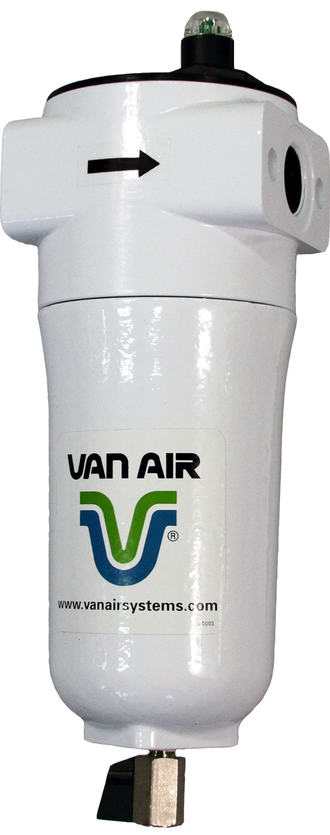 Van Air Systems Coalescing Filter F200-55-1/2-RAA-AD-PD6 84-27254 ...