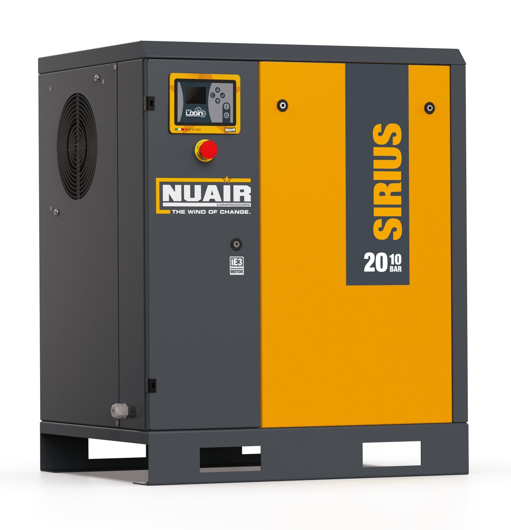 NUAIR SIRIUS Rotary Screw Compressor - Industrial Range - Penry Air