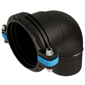 Unipipe EZ 90° Elbow - Socket x Spigot - 150 PSI - Penry Air