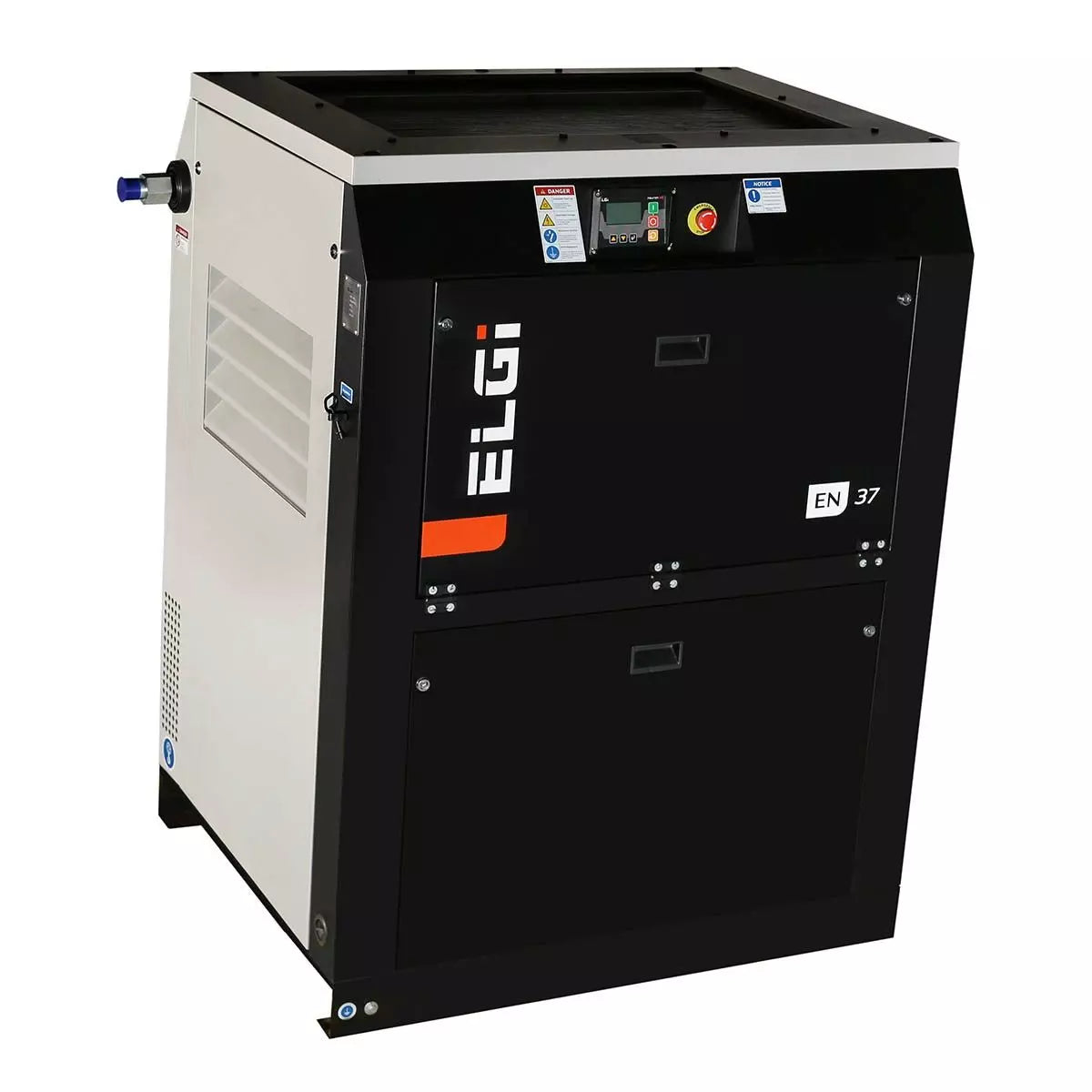 ELGi EN37 50hp Electric Rotary Screw Air Compressor, Base Mount (EN37 ...